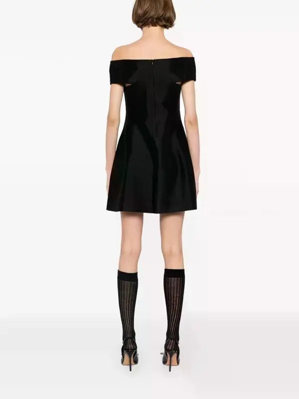 SHUSHU/TONG Bow Mini Dress