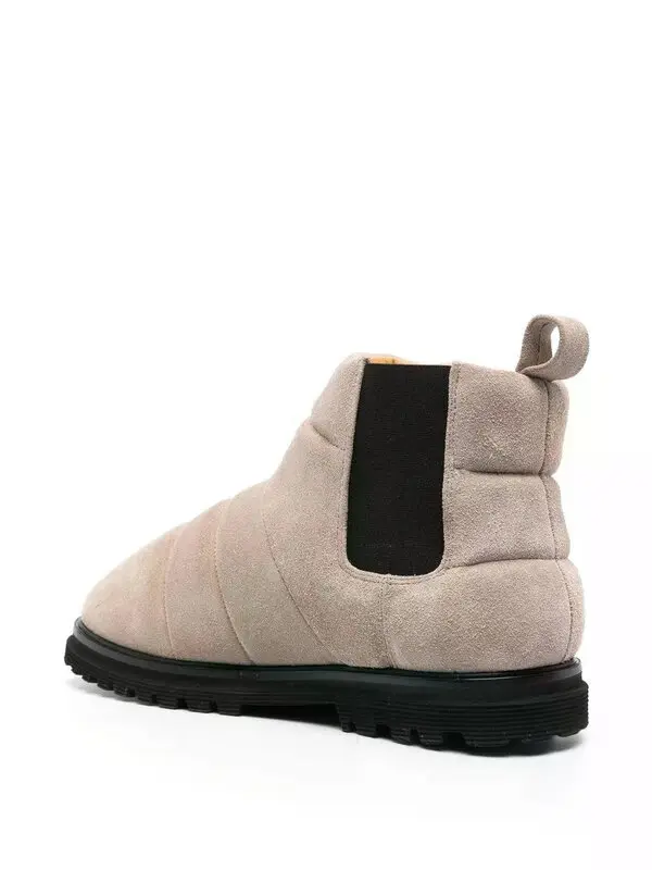 Nanushka Quilted Leather Chelsea Boots