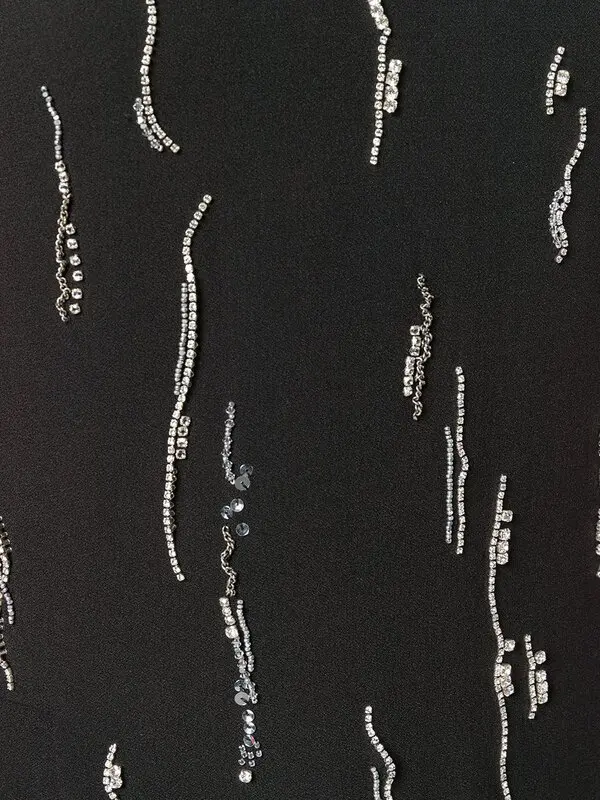 Prada Embellished Asymmetric Dress