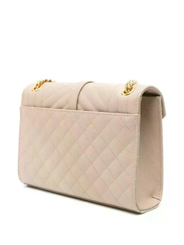 Saint Laurent Envelope Shoulder Bag - Neutrals
