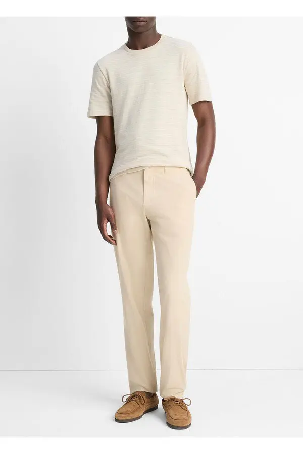 Vince Owen Athletic Cotton Twill Pant - Red