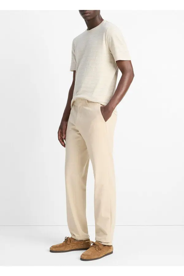 Vince Owen Athletic Cotton Twill Pant - Red