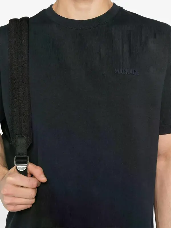 Mackage Logo-motif T-shirt - Blue