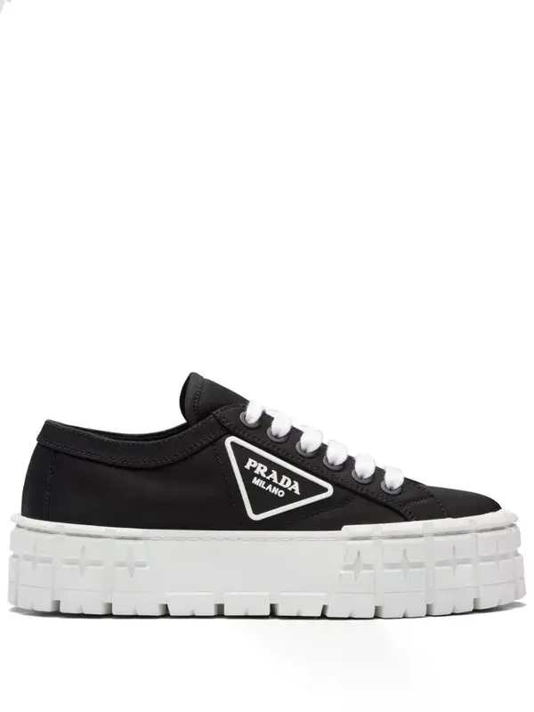 Prada Double Wheel Low-top Sneakers