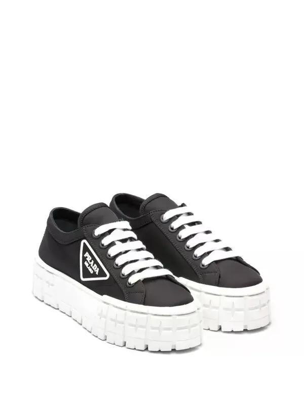 Prada Double Wheel Low-top Sneakers