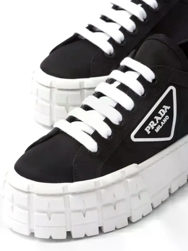 Prada Double Wheel Low-top Sneakers