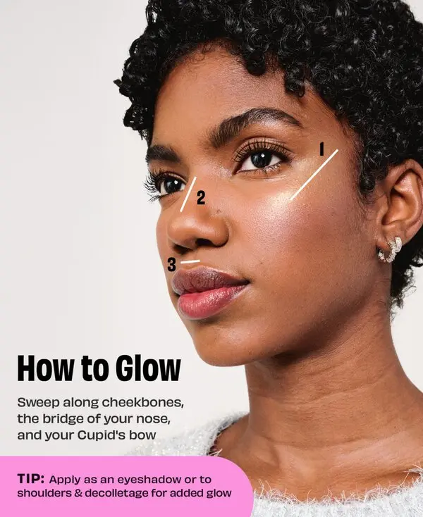 BENEFIT COSMETICS Glow-la-la Blurring Powder Highlighter - Lumi