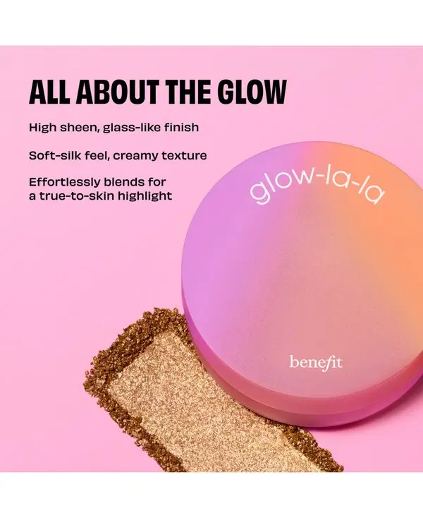 BENEFIT COSMETICS Glow-la-la Blurring Powder Highlighter - Lumi