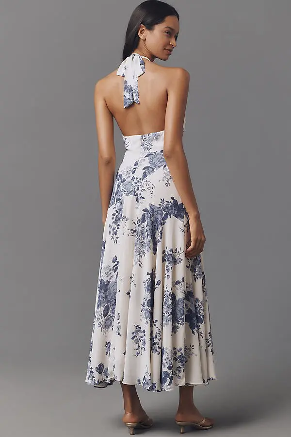 REFORMATION Briony Sleeveless A-line Midi Dress