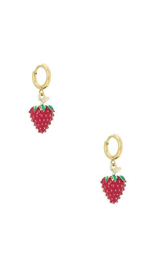 PETIT MOMENTS Aglio Dangle Earrings - Gold