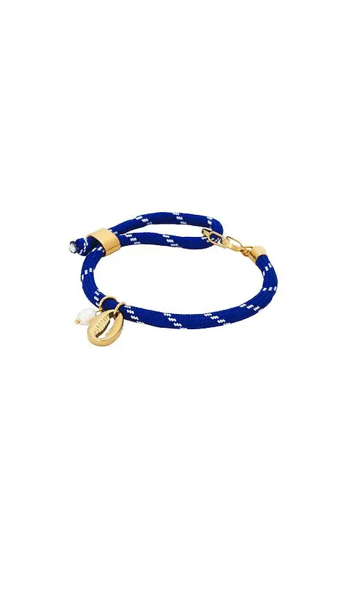 PETIT MOMENTS Adjustable Charm Bracelet - Navy