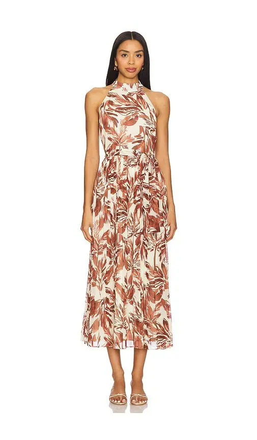 Buy Steve Madden Rosemary Midi Dress - Rio Print At 49% Off | Editorialist