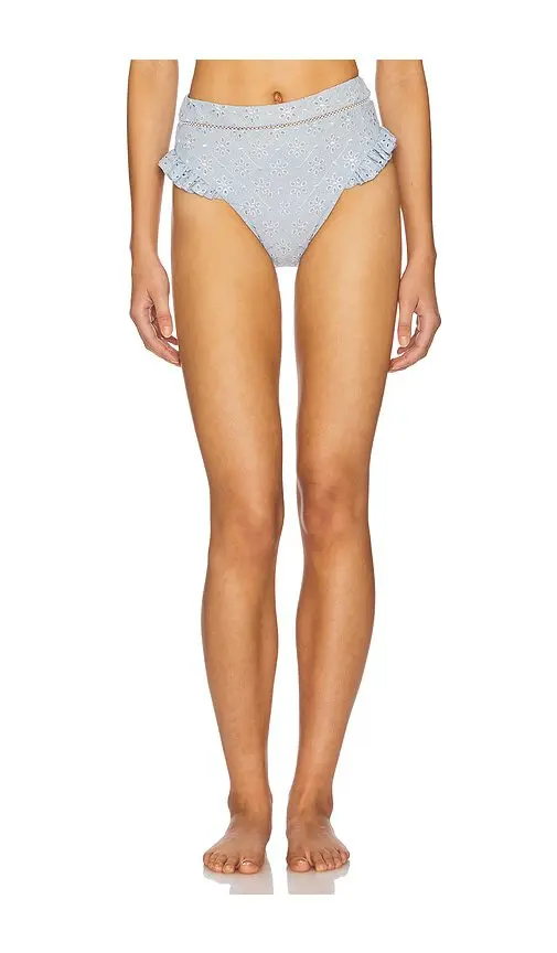 Tularosa Zeina High Waist Bottom - Powder Blue