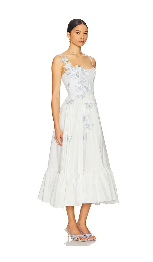 PatBO Butterfly Midi Dress