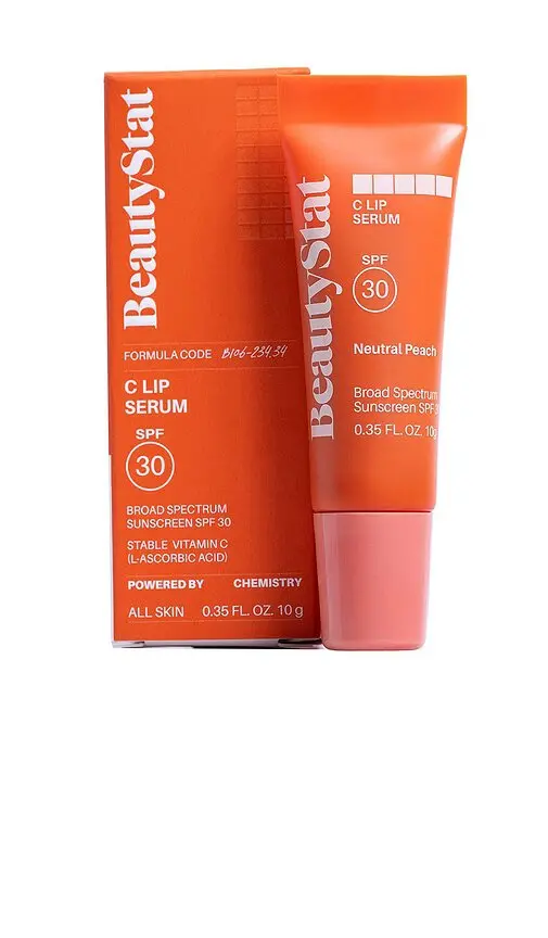 BEAUTYSTAT C Lip Serum Spf 30 - Neutral Peach