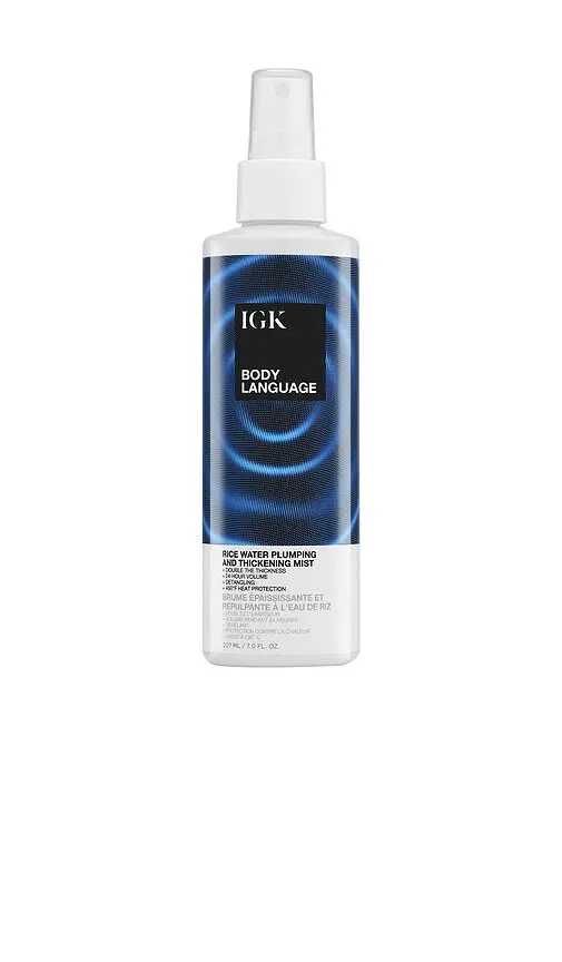 IGK Body Language Rice Water Plumpling & Thickening Mist - Beauty: Na