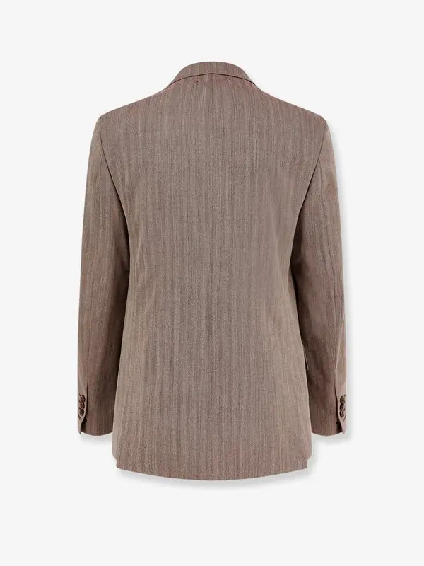 GOLDEN GOOSE Dave Doublebreasted Blazer - Brown