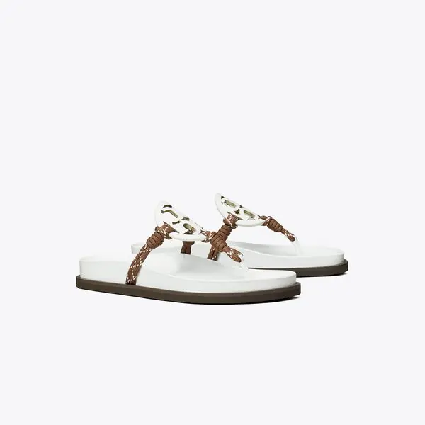 Tory Burch Miller Cloud Rope Sandal - Cloud/cocoa Multi