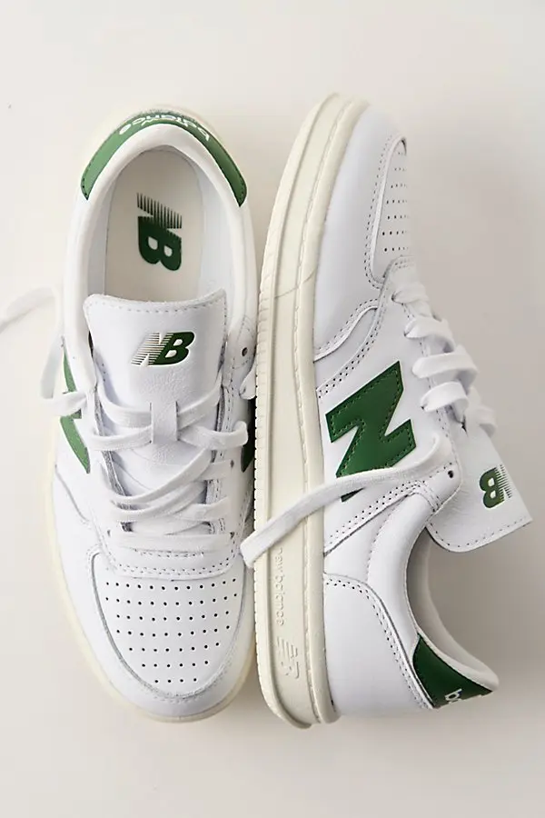 NEW BALANCE T500 Low-top Suede And Leather Sneakers