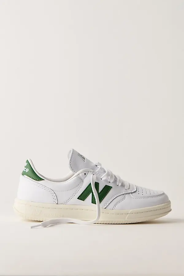 NEW BALANCE T500 Low-top Suede And Leather Sneakers