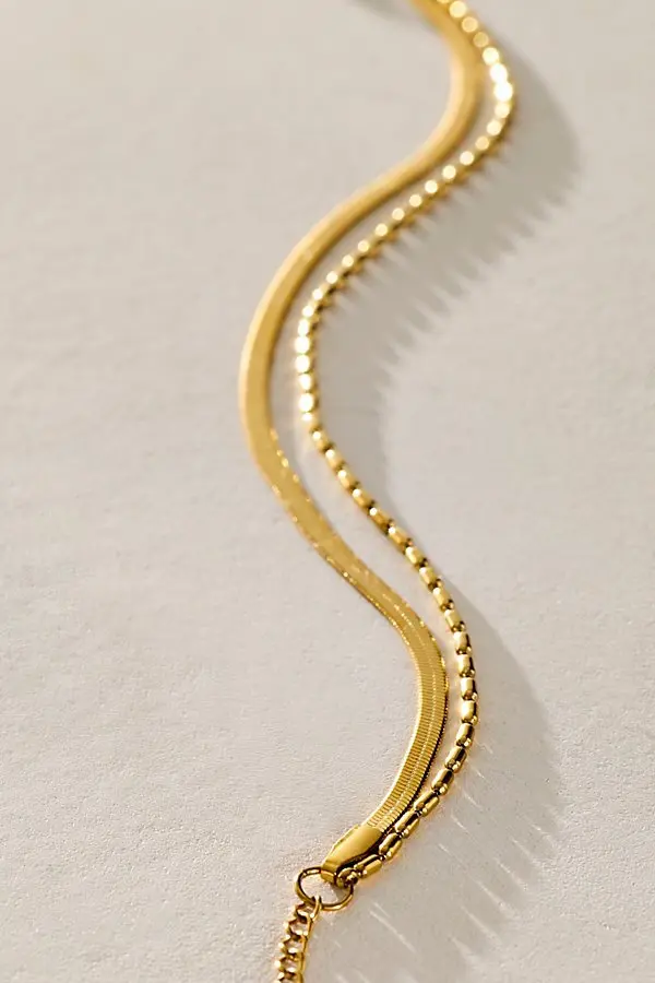BRENDA GRANDS Waterproof Double Anklet