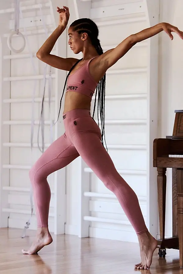 Free People Long Haul Logo Leggings