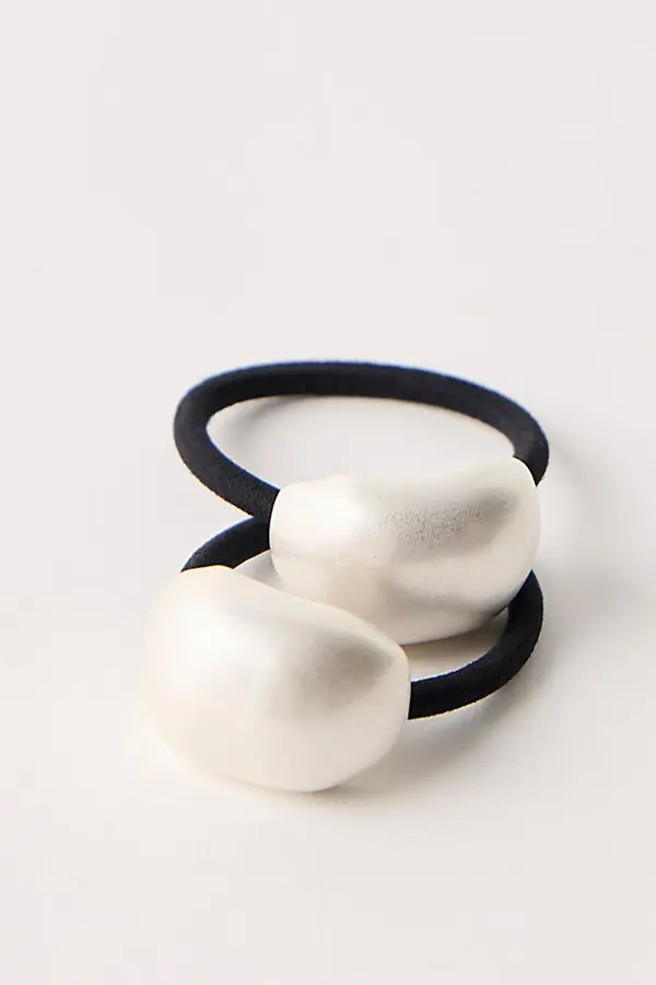 Free People Paired Up Pony Hair Ties, Set Of 2