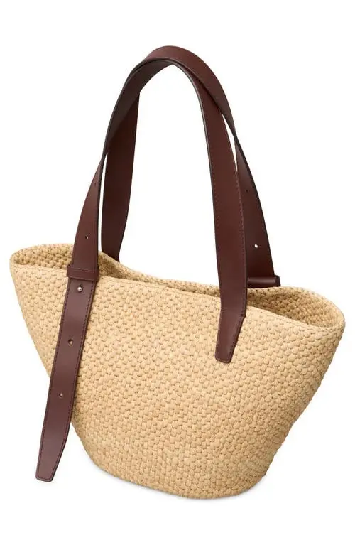 Lié Studio Small Bianca Raffia Tote