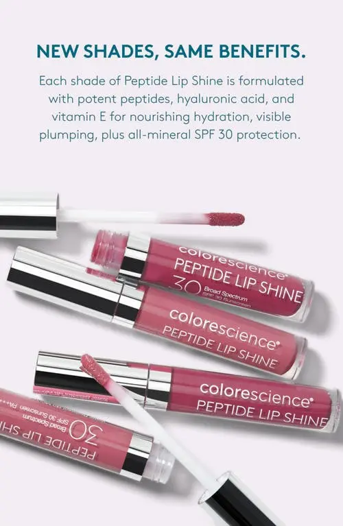 COLORESCIENCE Peptide Lip Shine Spf 30 - Plum