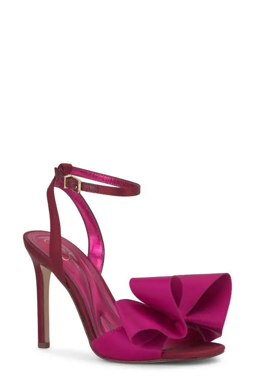 Jessica Simpson Olivine Ankle Strap Sandal - Raspberry