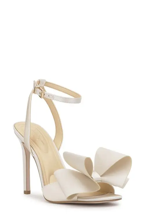 Jessica Simpson Olivine Ankle Strap Sandal - White 01
