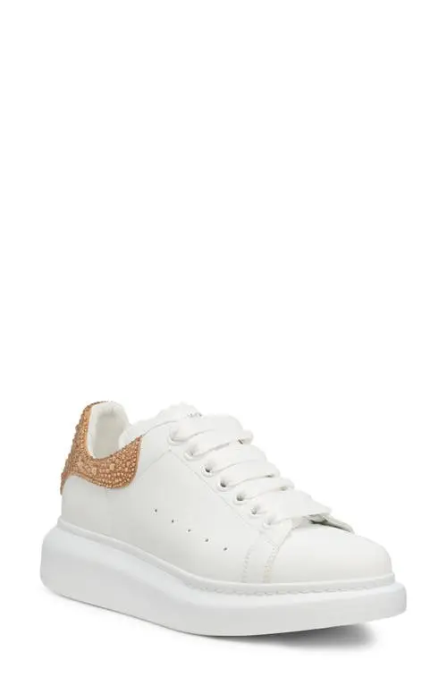 Alexander McQueen Oversized Crystal-embellished Sneakers