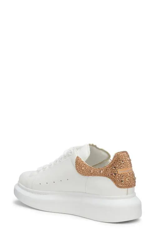 Alexander McQueen Oversized Crystal-embellished Sneakers