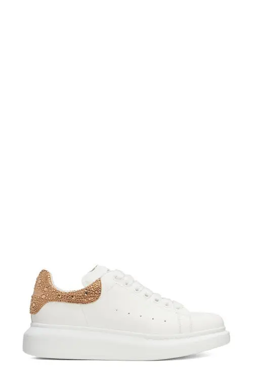 Alexander McQueen Oversized Crystal-embellished Sneakers