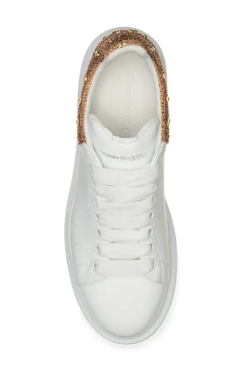 Alexander McQueen Oversized Crystal-embellished Sneakers