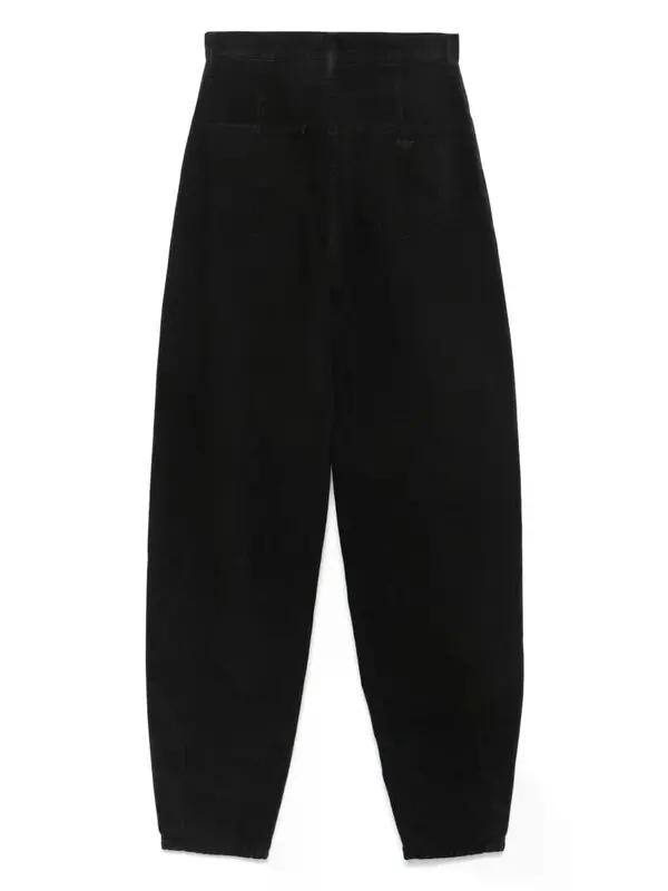 Emporio Armani High-rise Tapered Jeans