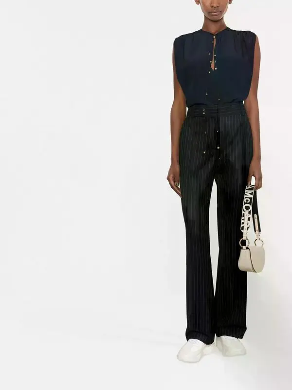 Stella McCartney Buttoned Silk Blouse