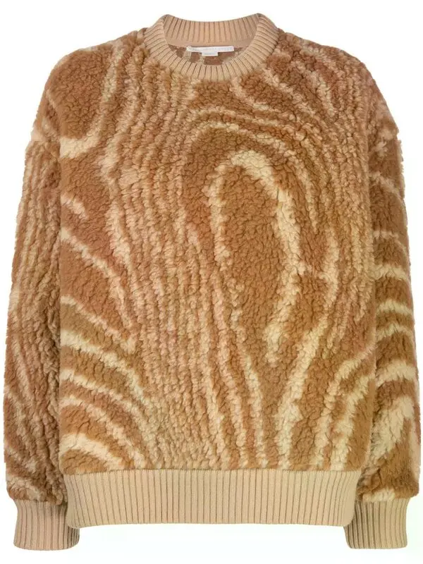 Stella McCartney Graphic-pattern Crew-neck Jumper