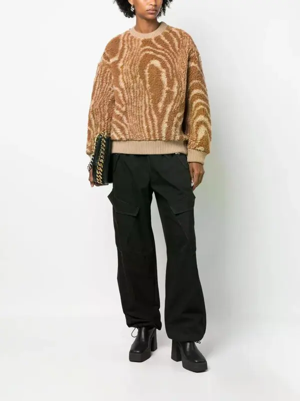 Stella McCartney Graphic-pattern Crew-neck Jumper