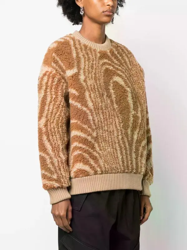 Stella McCartney Graphic-pattern Crew-neck Jumper