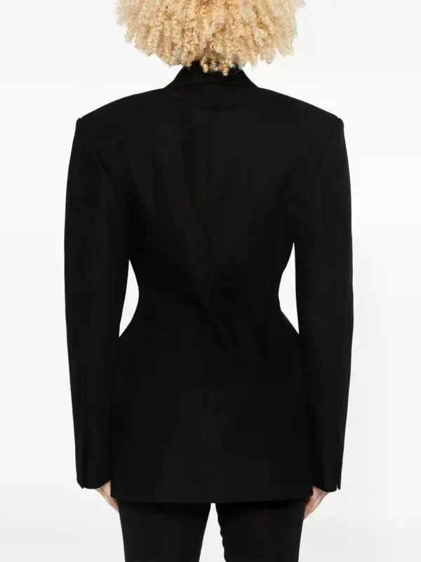 Wardrobe.NYC Single-breasted Blazer - Black