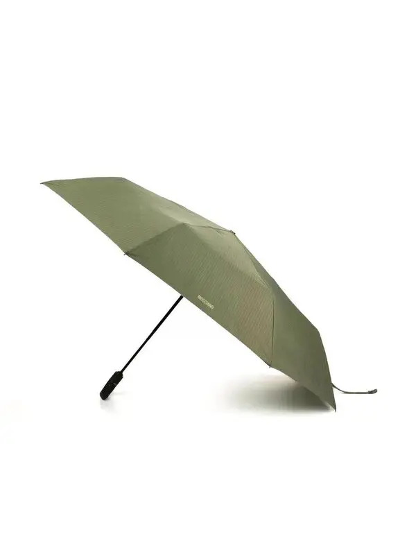 Moschino Logo-print Pinstripe Umbrella