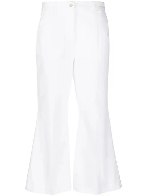 Fabiana Filippi High-rise Flared Cropped Jeans