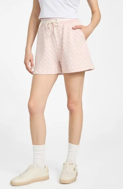 Guess Tie Waist Printed Shorts