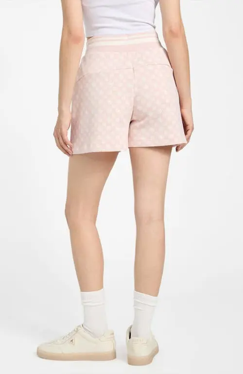Guess Tie Waist Printed Shorts