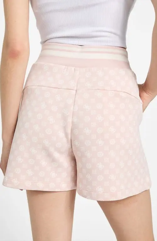 Guess Tie Waist Printed Shorts