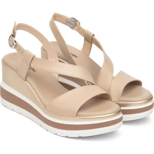 NEROGIARDINI Platform Wedge Sandal