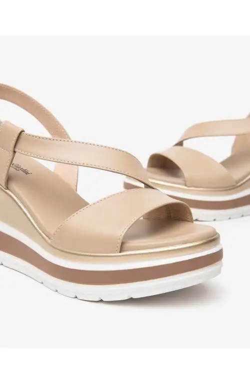 NEROGIARDINI Platform Wedge Sandal