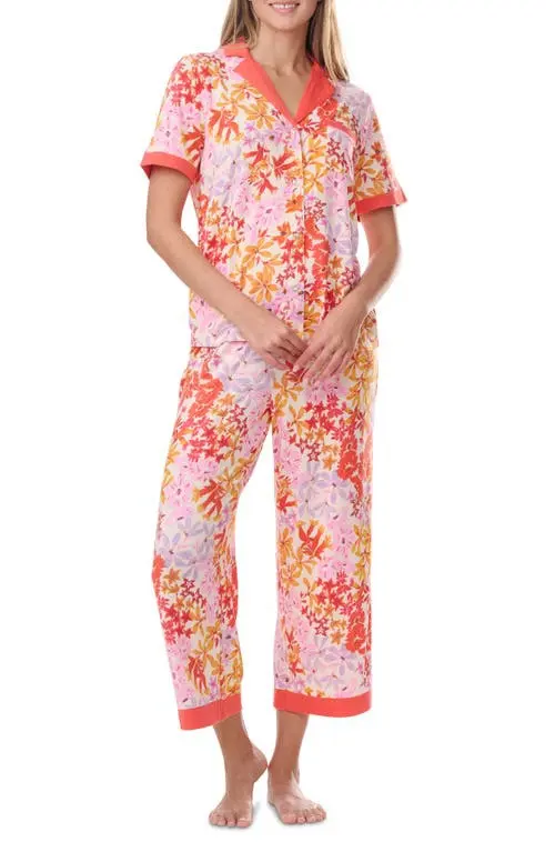 Splendid Notch Collar Pajamas - Sunshine Multi Floral