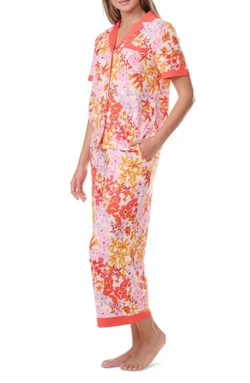 Splendid Notch Collar Pajamas - Sunshine Multi Floral